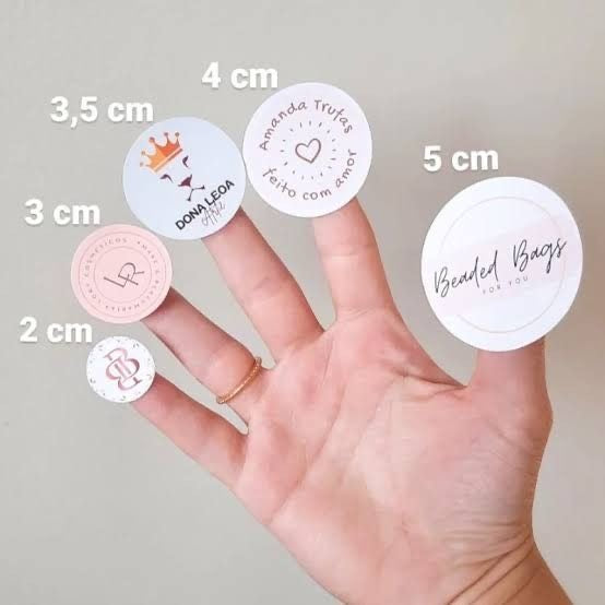 Circle stickers (5cm) – In Loving Memory NZ