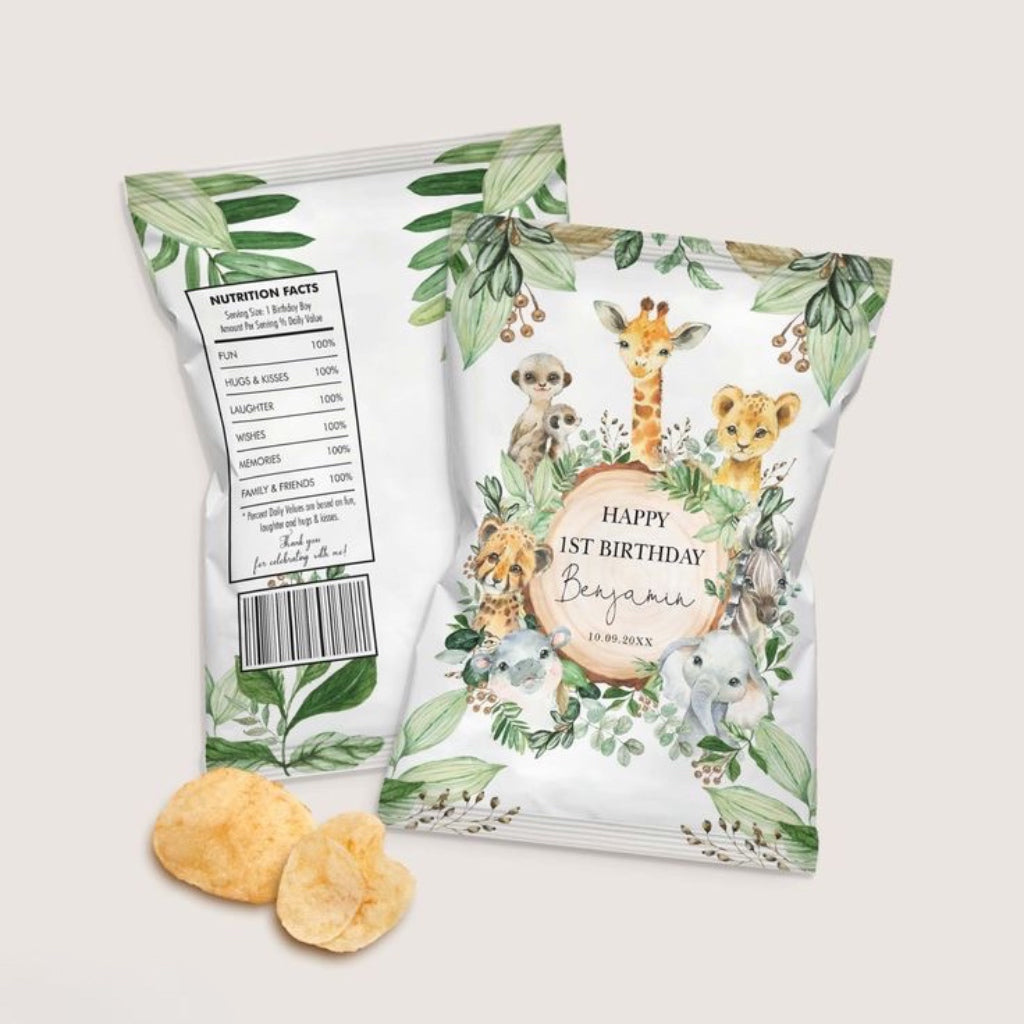 DIY Chip bag (chips not included) – In Loving Memory NZ