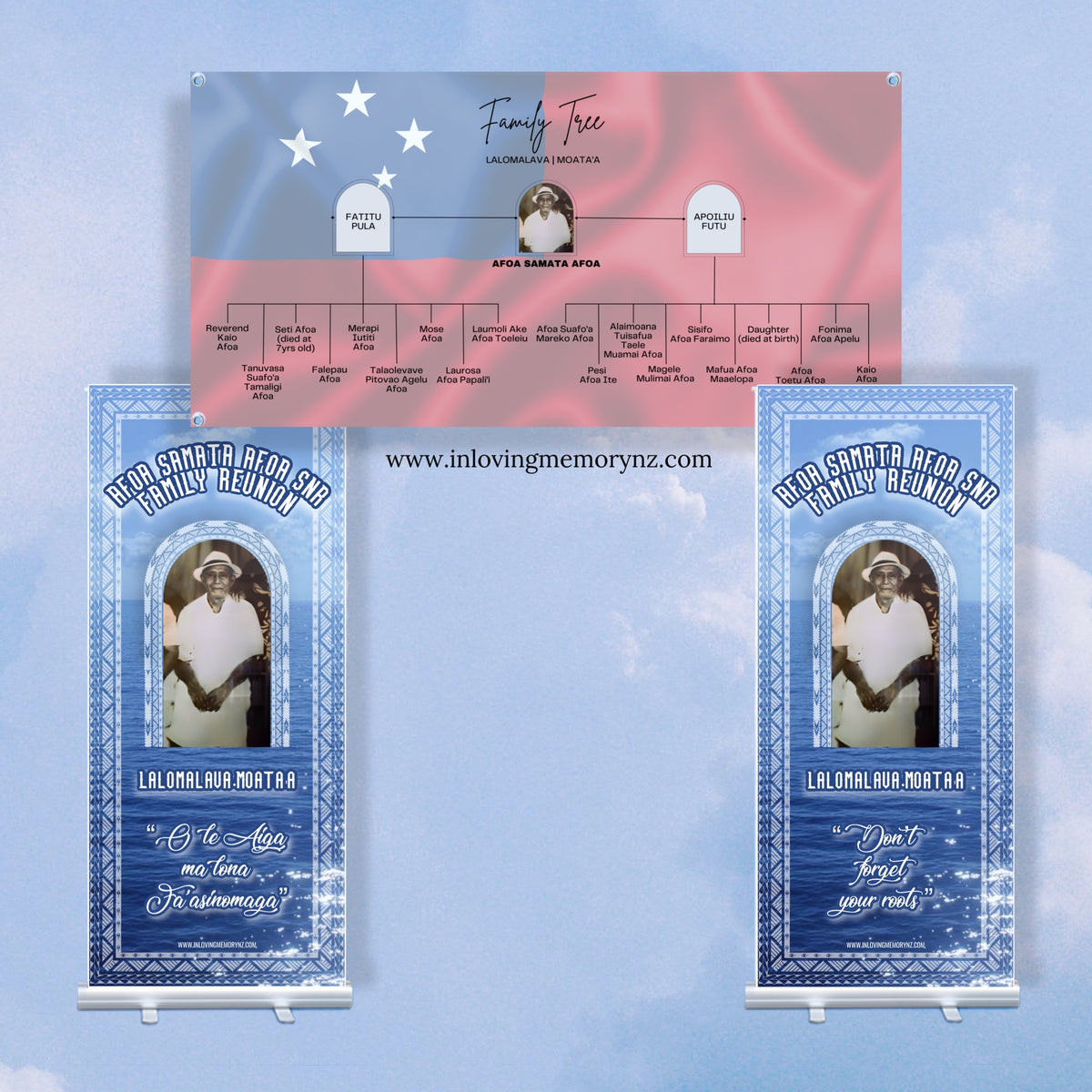 Banner Package – In Loving Memory NZ